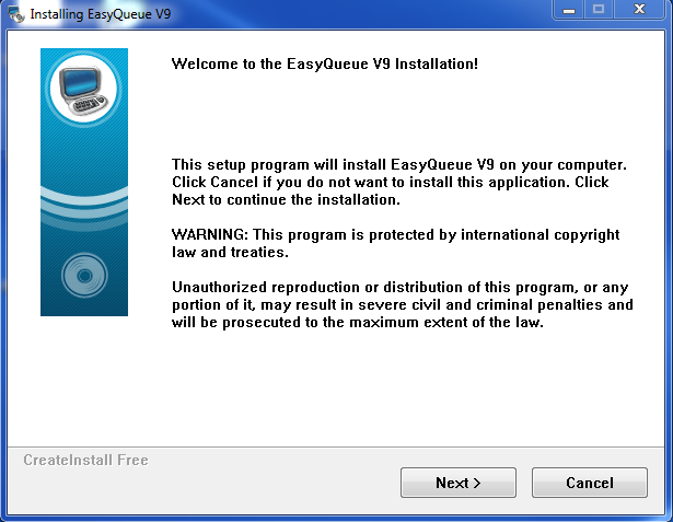 การติดตั้ง EasyQueue - EasyQueueMedia.Com