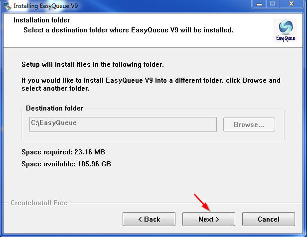 การติดตั้ง EasyQueue - EasyQueueMedia.Com